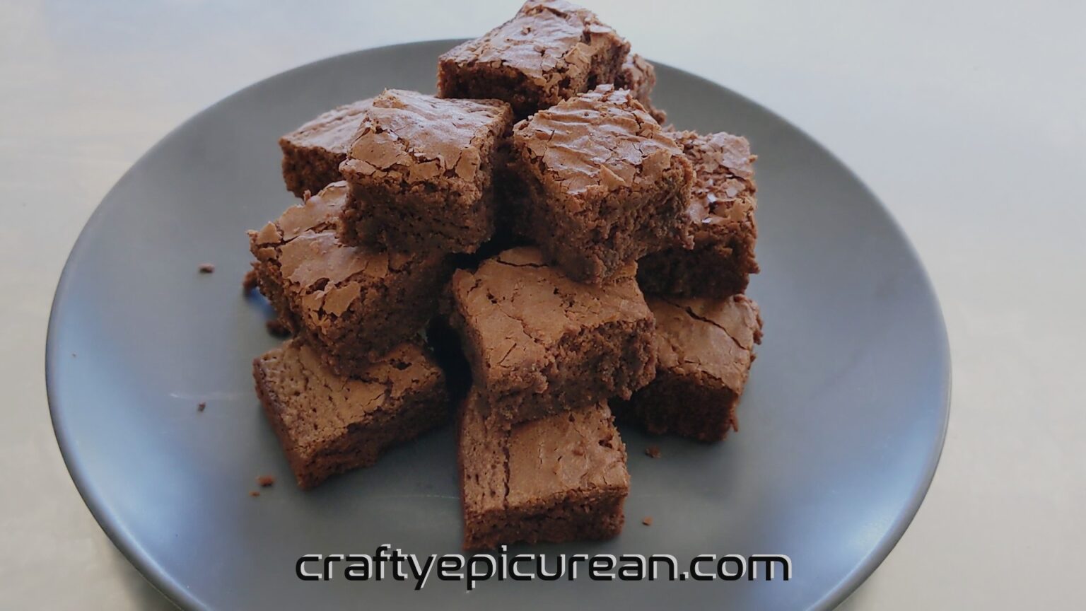 Chocolate Brownie Slice – Crafty Epicurean